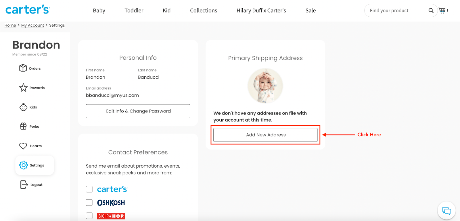 Shop Carter's, Ship Worldwide in 3 Easy Steps